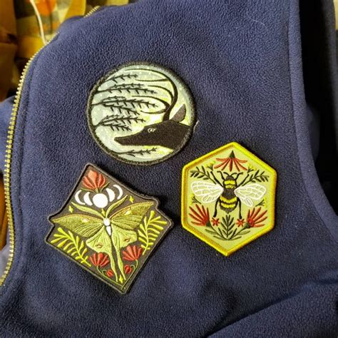 Camping Patch Fire Patch Campfire Outdoors Embroidered Patch Camping Hiking Patch Etsy