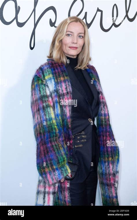 Lucie De La Falaise Attending The Schiaparelli Haute Couture Spring