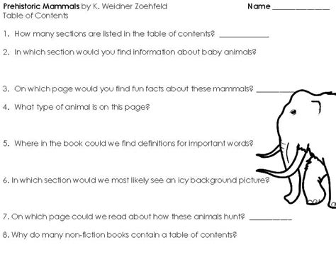 Prehistoric Mammals By Kathleen Weidner Zoehfeld Informational Text Unit