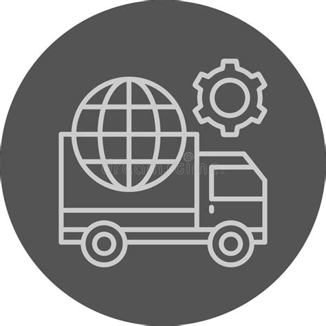 Logistics Vector Icon Design Stock Illustration Illustration Of