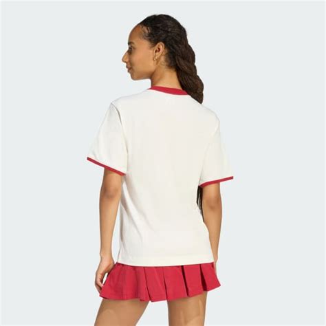 Adidas Seasonal Essentials Colorpop T Shirt With Embroidered Graphic