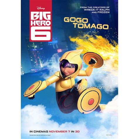 Disneys Big Hero 6 Character Posters Introduce The Superhero Team