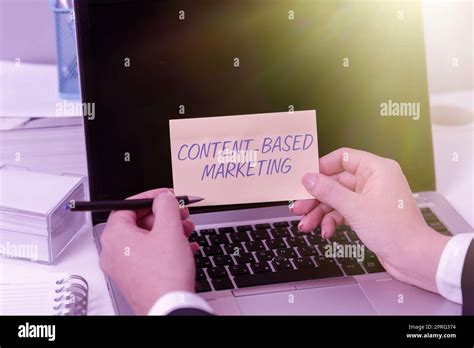Conceptual Display Content Based Marketing Concept Meaning Advertising