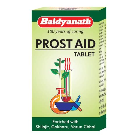 Prostaid Tablets Baidyanath Theayurvedaa