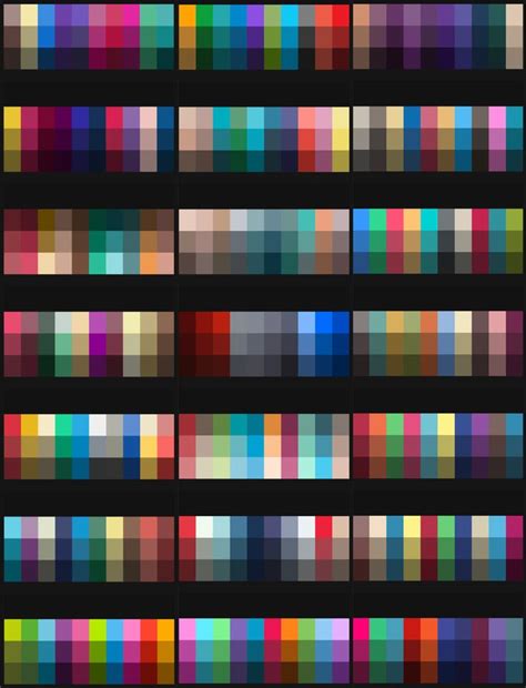 Pin Auf Color Palette