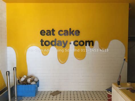 Eg Backlit Gi Cladding Eat Cake Today Kl 2020 Ampang Selangor Kuala Lumpur Kl Malaysia