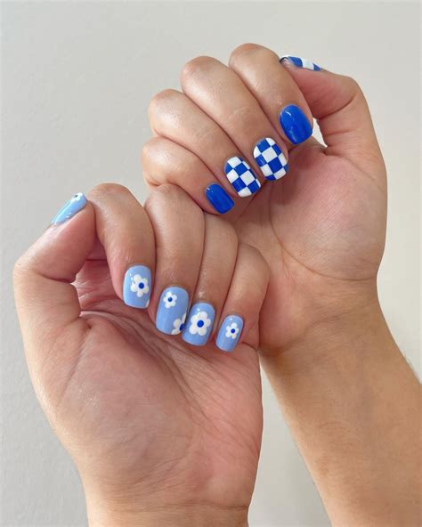 Blue Nail Designs