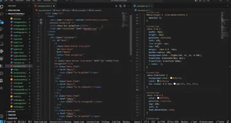 Designing A Stylish Menubar Using Html And Css Manas Mahata Posted On
