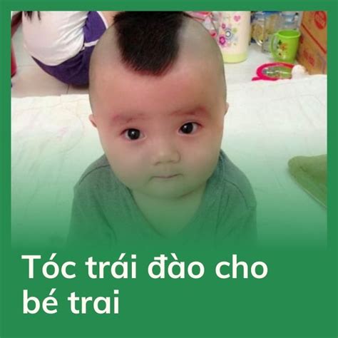 Những Kiểu Tóc Trái đào Cho Bé Trai Dễ Thương Ngộ Nghĩnh