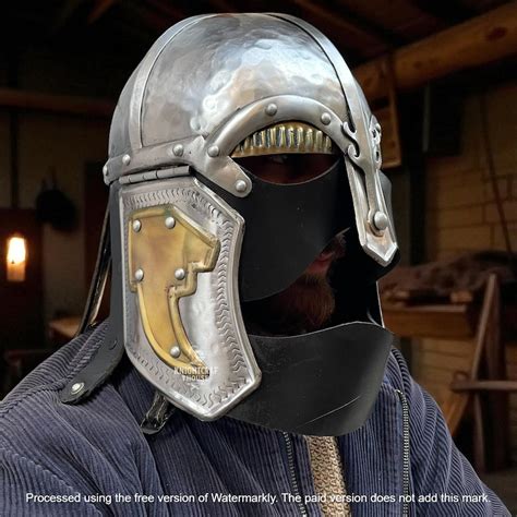Barbarian Helmet Etsy