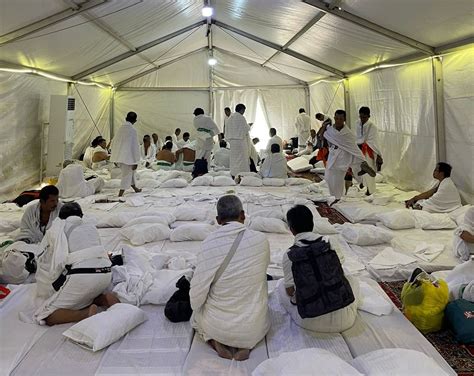 Jemaah Haji Indonesia Di 70 Maktab Bersiap Untuk Wukuf Arafah Siang Ini