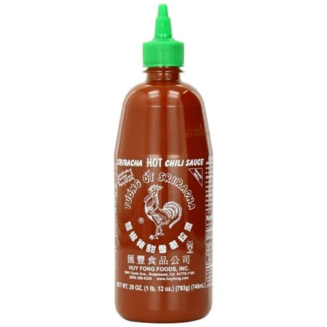 2 Pack Sriracha Huy Fong Tuong Ot Hot Chili Sauce