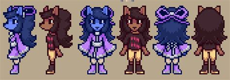 big kanako s overworld sprites are done r undertaleyellow