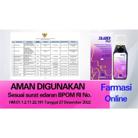 Jual Siladex Flu 60 Ml Shopee Indonesia
