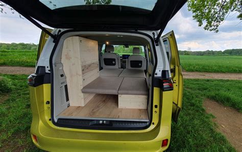 Modular Bavarian Vw Id Buzz Electric Camper Van Goes Full Woody