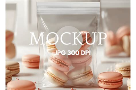 Cookie Sticker Mockup Label Round Graphic By Styled Mockup Studio