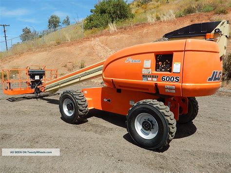 Jlg 600s 60 Boom Lift Manlift Man Lift Aerial Telescopic Boomlift Gen Set