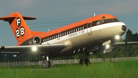 Microsoft Flight Simulator Fokker F28 Gets Release Date Rafale Gets