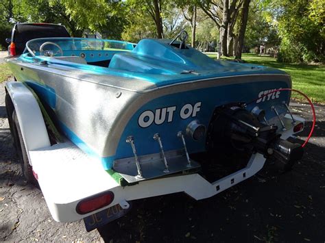 Sleekcraft Hydro Ski Jet Boat 455 Oldsmobile Jacuzzi Pump Must See 1972