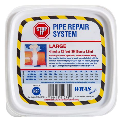 Indumar Stop It Pipe Repair Wraps Usi Groups