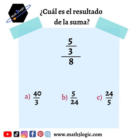 Ejercicios Interactivos División De Fracciones Math3logic