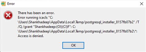 Postgresql Installation Issue On Windows Super User