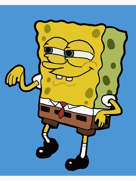 Limp Wrist Gay Spongebob Is Heshethey You Know Metal Print By Cleverjane Redbubble