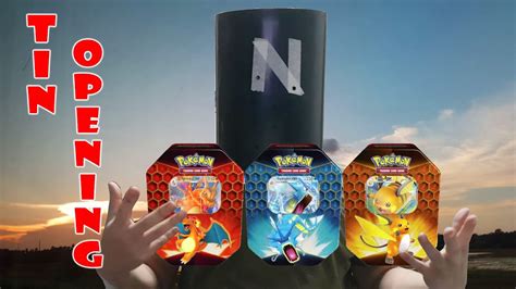 Tin Opening 3 More Hidden Fates Tins Youtube