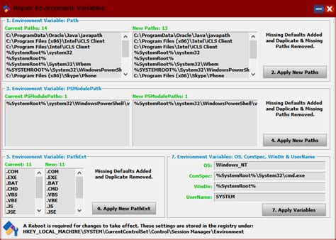 I Accidently Deleted System Environment Variable Path Windows Forums