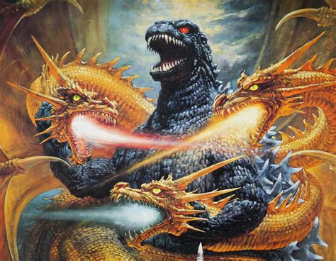 Godzilla Vs King Ghidorah Poster