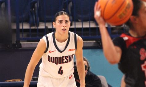 Duquesnes Megan Mcconnell Wins Player Of The Week