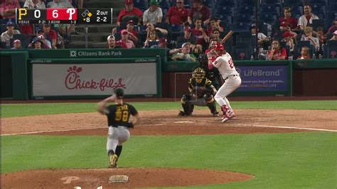 Alec Bohm Called Out On Strikes