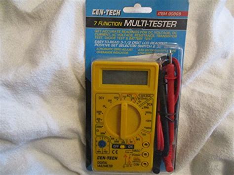Cen Tech 7 Function Multi Tester Amazon Com Tools Home Improvement