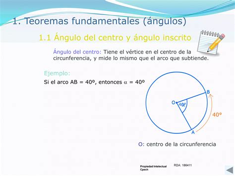 Angulos En La Circunferencia Primera Parte Pptx