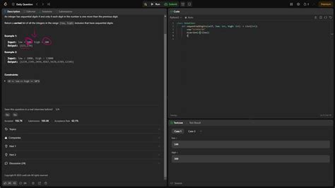 Leetcode 1291 Sequential Digits Elplained Youtube