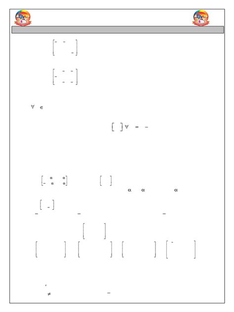 Maths Dpp03 Pdf Matrix Mathematics Mathematical Objects
