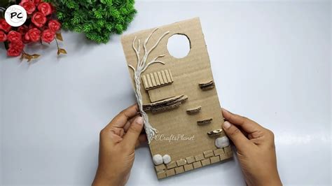 Cardboard Craft Ideas For Home Decor