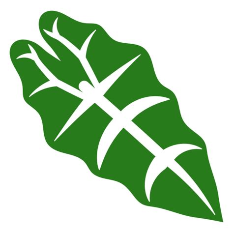 Cut Out Green Leaf Png And Svg Design For T Shirts