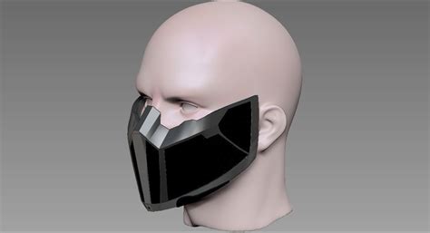 Mkx Sub Zero Revenant Mask 3d Model 3d Printable Cgtrader