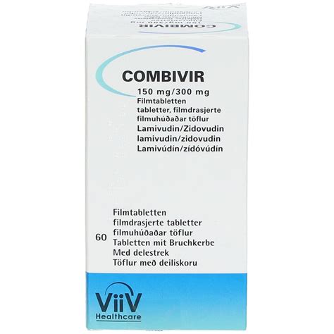 Combivir® 150 Mg300 Mg 60 St Mit Dem E Rezept Kaufen Shop Apotheke