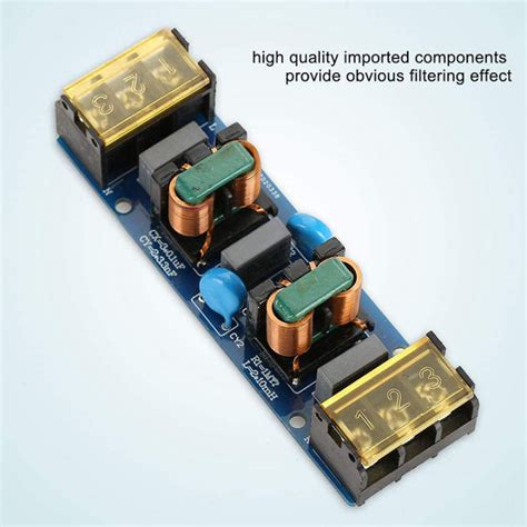 25a 6a Power Supply Filter Emi High Frequency 2 Stage Power Supply Emi Filter Low Pass Filter