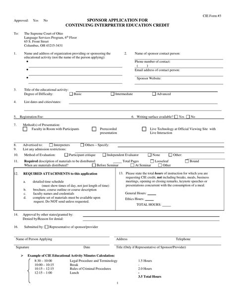 Cie Form 3 Fill Out Sign Online And Download Fillable Pdf Ohio