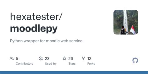 Github Hexatestermoodlepy Python Wrapper For Moodle Web Service