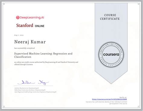 Neeraj Kumar On Linkedin Machinelearning Datascience Coursera