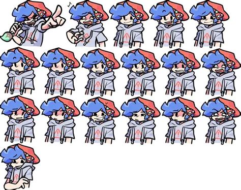 All Of Bf Speech Sprite Softmod Softbf Fnf Artofit