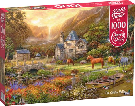 Cherrypazzi The Golden Valley 1000 Teile Puzzle