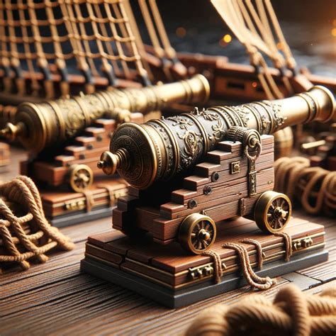 Cannons For Ship Models High Quality Scale Model Artillery Modelland