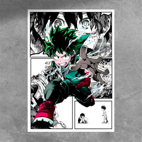 Deku Manga Poster Anzoku
