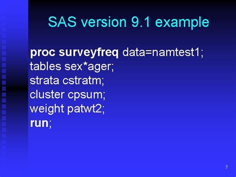Understanding And Using Namcs And Nhamcs Data A