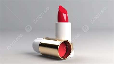 3d Obec Lipstick With Lipstick Red 3d Animation Background 3d